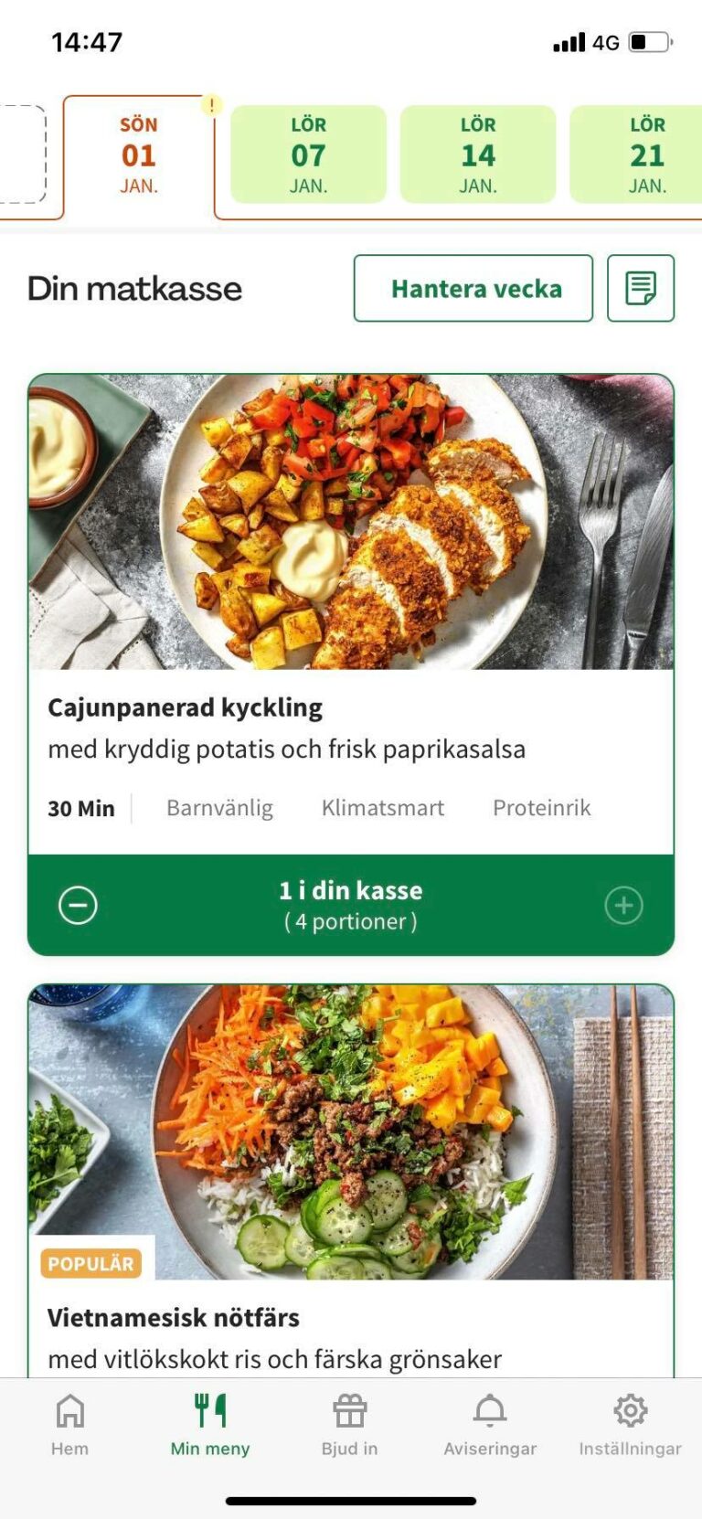 HelloFresh recension | En av Sveriges bästa matkassar 2025